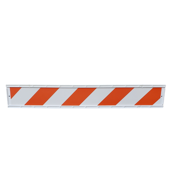 A-Frame Plastic Rail - 6FT - Double-Faced Engineer Grade Reflectivity ...